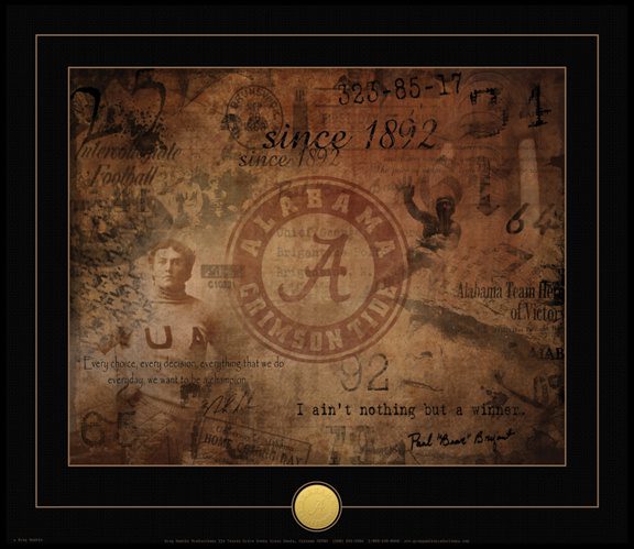 Alabama Vintage Print by Greg Gamble | The Beveled Edge
